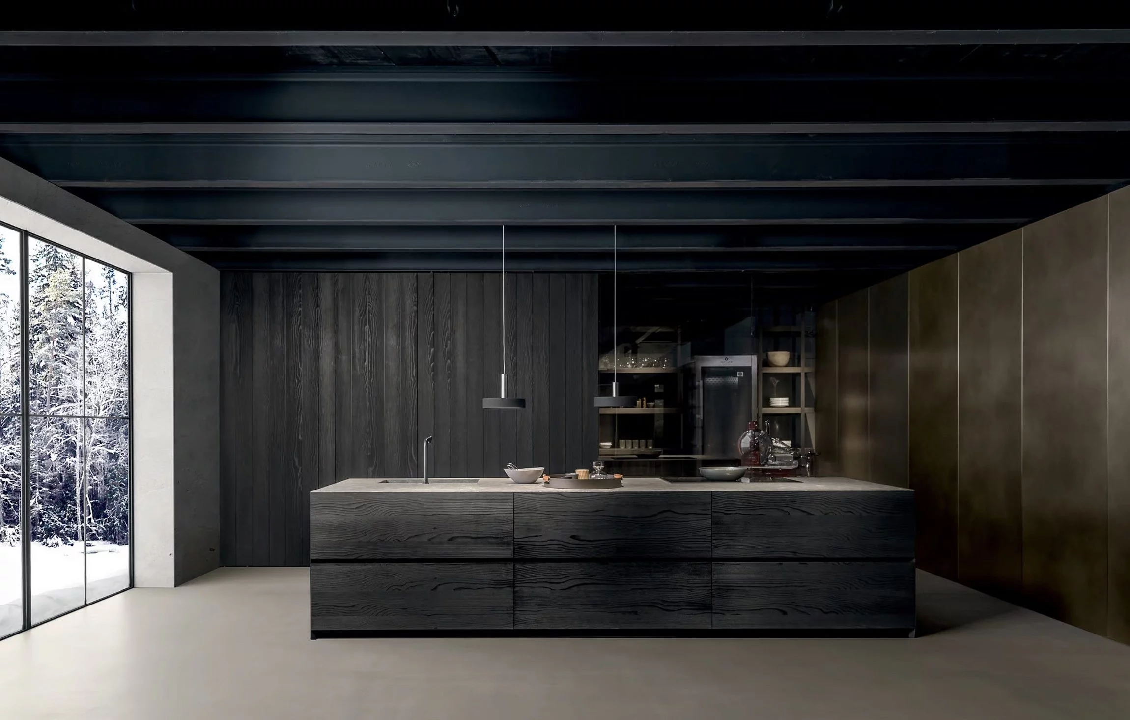 Итальянская кухня Fly + Float бренд Modulnova - под заказ в Москве из Италии.